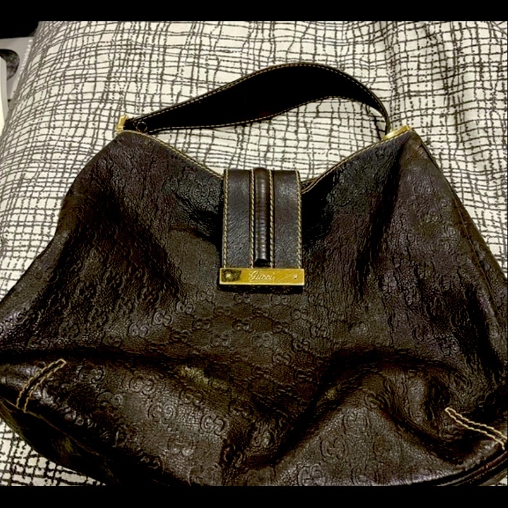 Gucci Authentic Guccissima Hobo Bag. - Gem